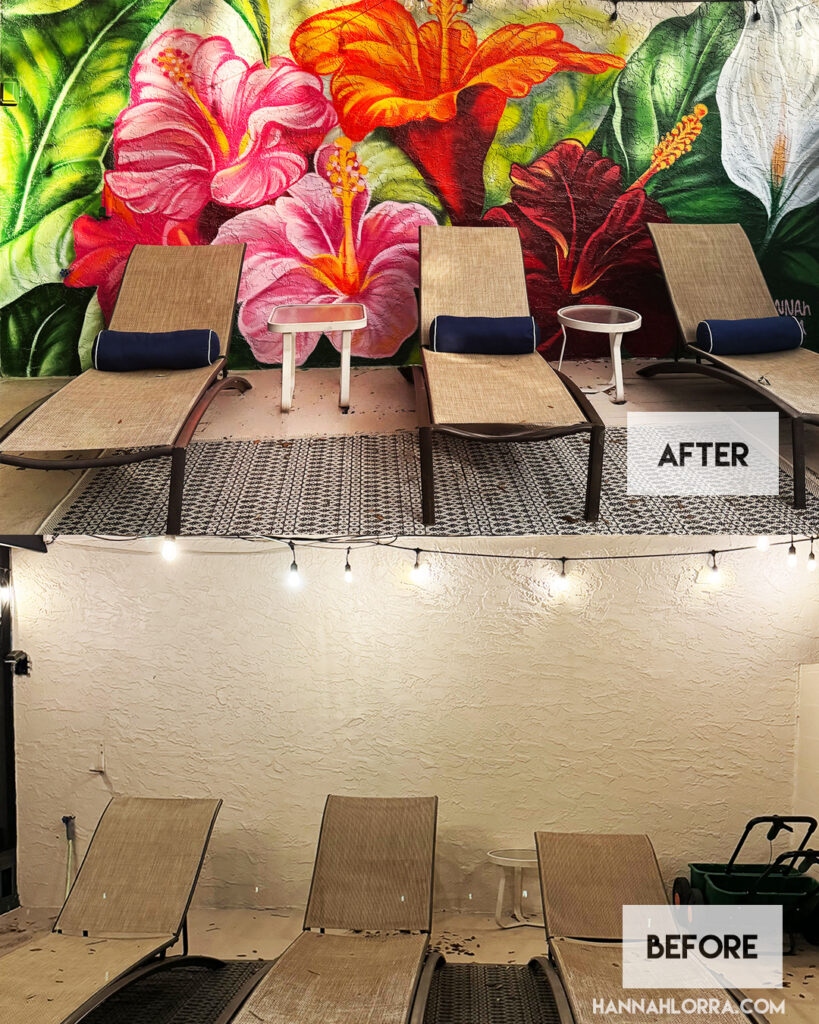 Luxury Travel Airbnb Short Term Rental Mural Artist - Hannah Lorra